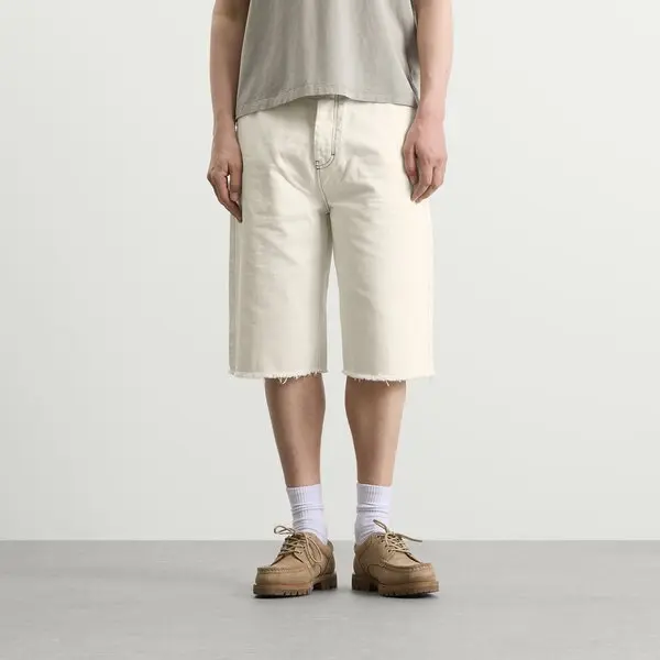 AMI Paris Light Denim Shorts