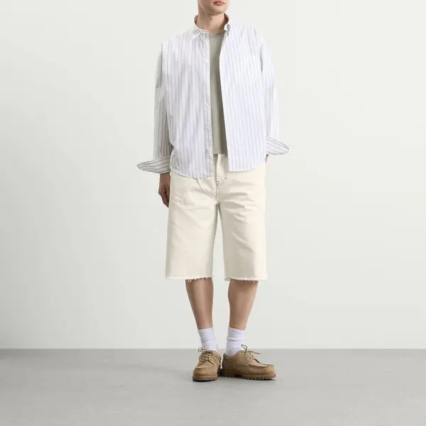 AMI Paris Light Denim Shorts
