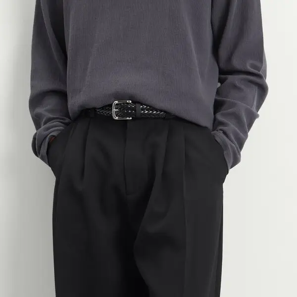 Studio Nicholson Line Tech Wool Pleated Trouser