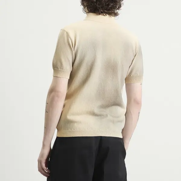 MAISON MARGIELA Knitted Cotton Polo Shirt