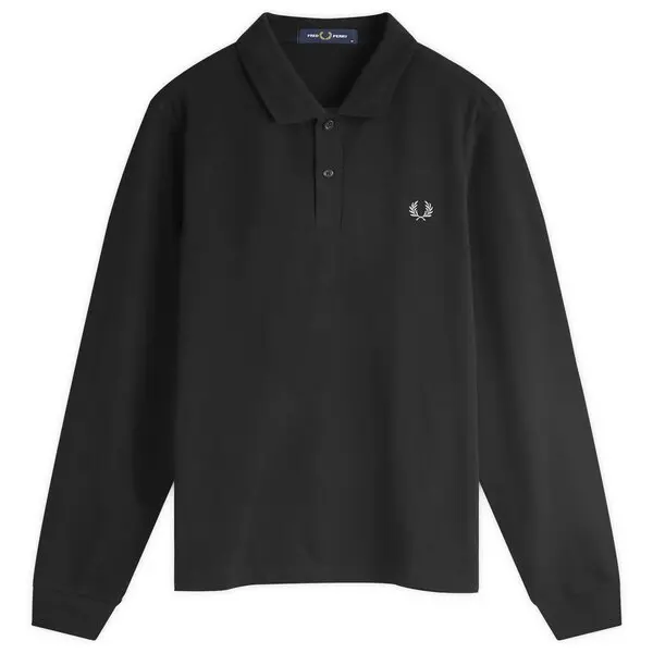 Fred Perry Long Sleeve Plain Polo