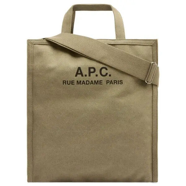 A.p.c. Recuperation Heavy Canvas Tote Bag