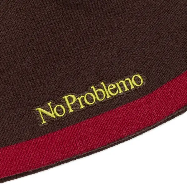 NO PROBLEMO Np Stripe Reversible Beanie