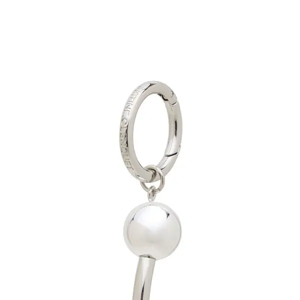 JUSTINE CLENQUET Connie Keychain - Silver