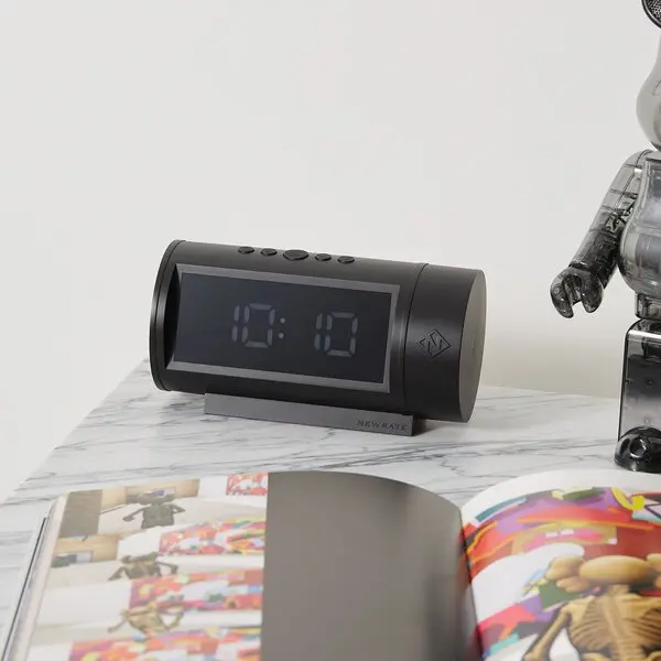 NEWGATE Pil Led Alarm Clock - Black