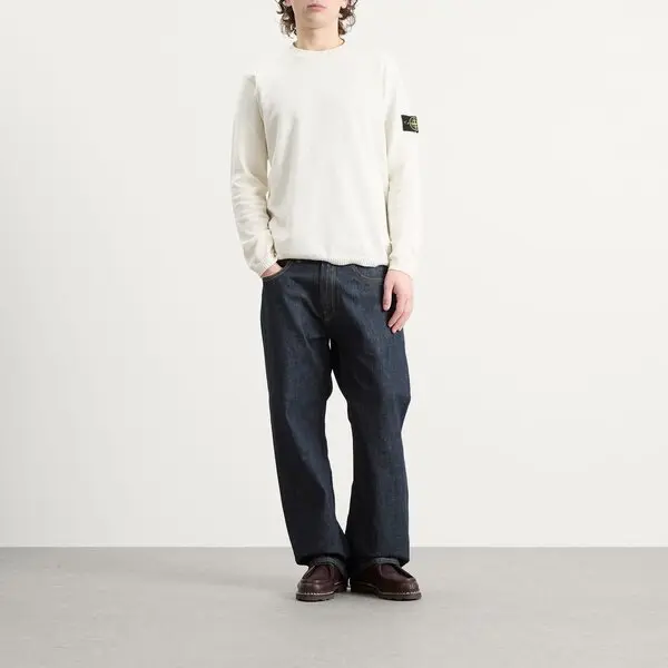 Stone Island Micro Stitch Crew Neck Jumper