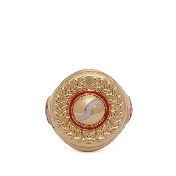 Casablanca Sports Medallion Ring