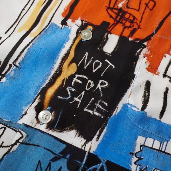 WACKO MARIA Jean-michel Basquiat Type 3 Hawaiian Shirt