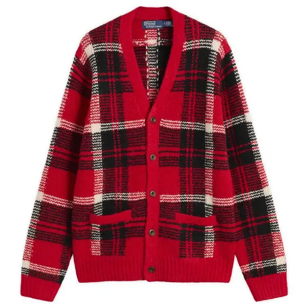 Polo Ralph Lauren Check Cardigan