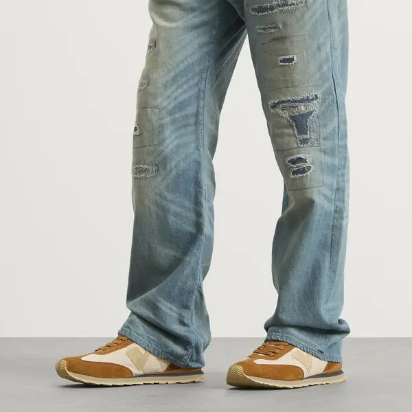 Visvim Fkt Runner Shoes - Light Brown