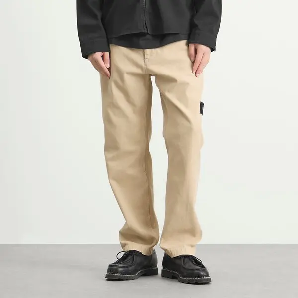 Stone Island Panama Cotton Old Effect Work Pants