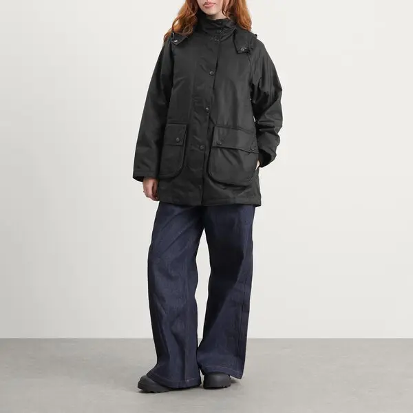 Barbour X Margaret Howell Stand Collar Parka Jacket