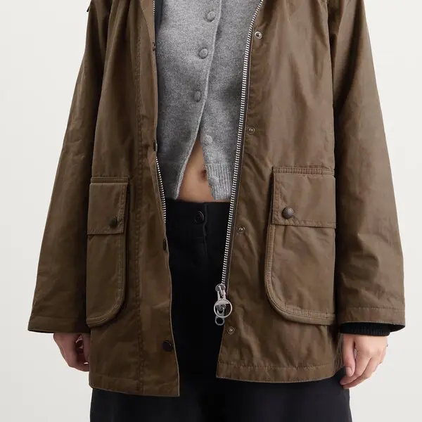 Barbour X Margaret Howell Stand Collar Parka Jacket