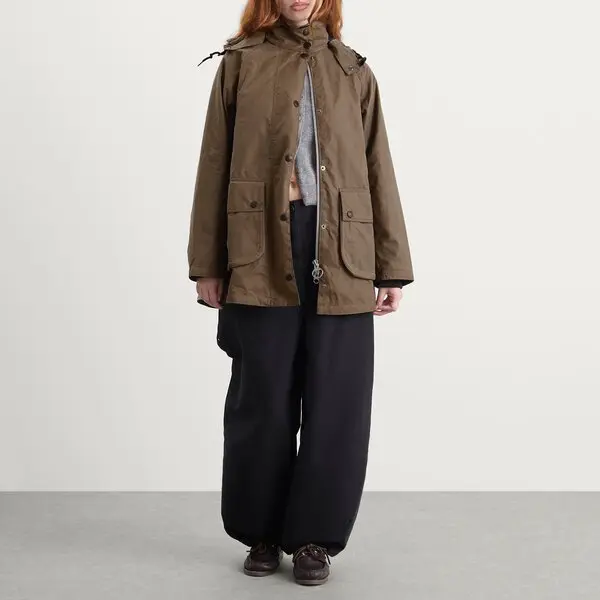 Barbour X Margaret Howell Stand Collar Parka Jacket
