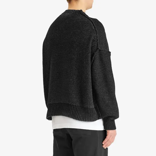 COLE BUXTON Collegiate Crest Knit Sweater