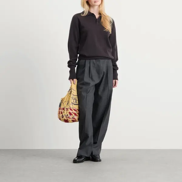 JW Anderson Mini Beaded Shopper | Cotton/canvas | End Clothing