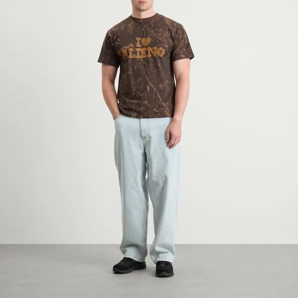 NO PROBLEMO I Love Alieno Camo T-shirt | | 100% Cotton | End Clothing