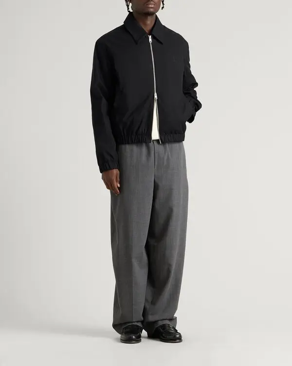 AMI Paris Cotton Adc Padded Zipped Jacket