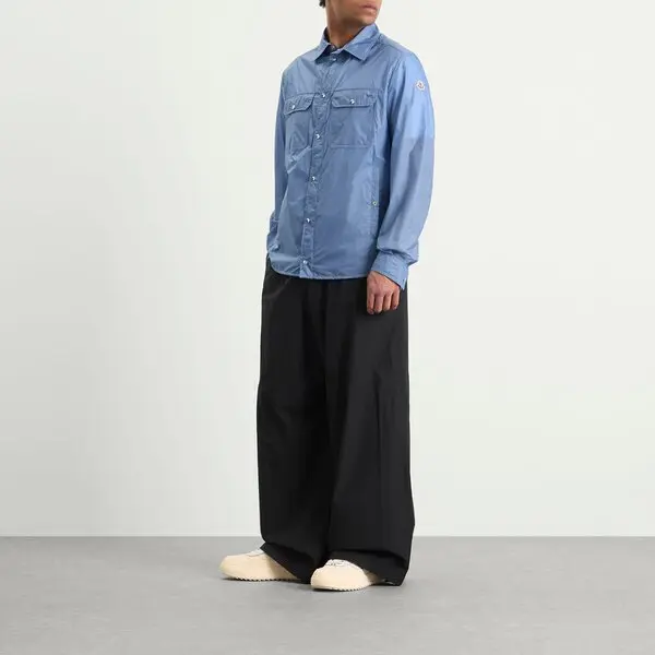 Moncler Nylon Ripstop Shirt Jacket