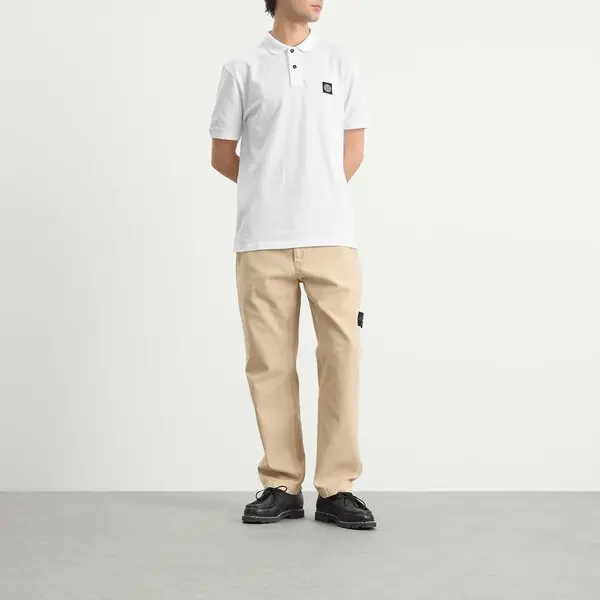 Stone Island Patch Logo Polo