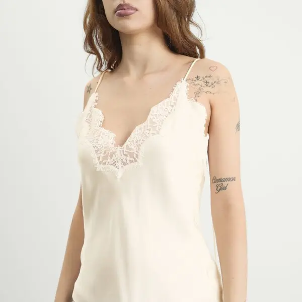 RÓHE Lace Silk Camisole