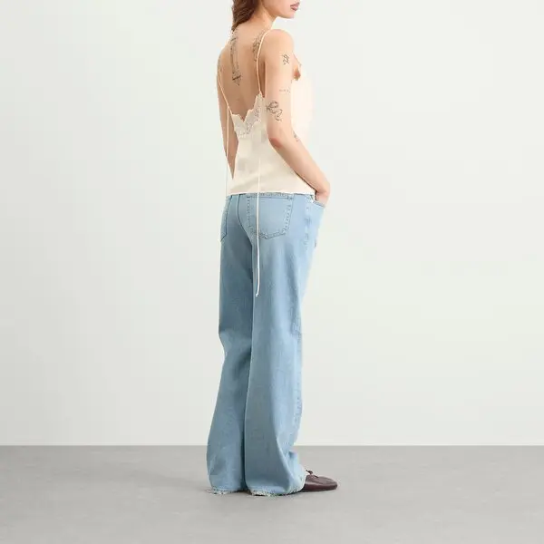 RÓHE Lace Silk Camisole