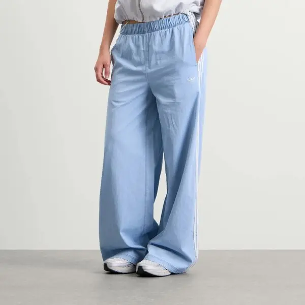 Adidas Denim Wide Leg Pants