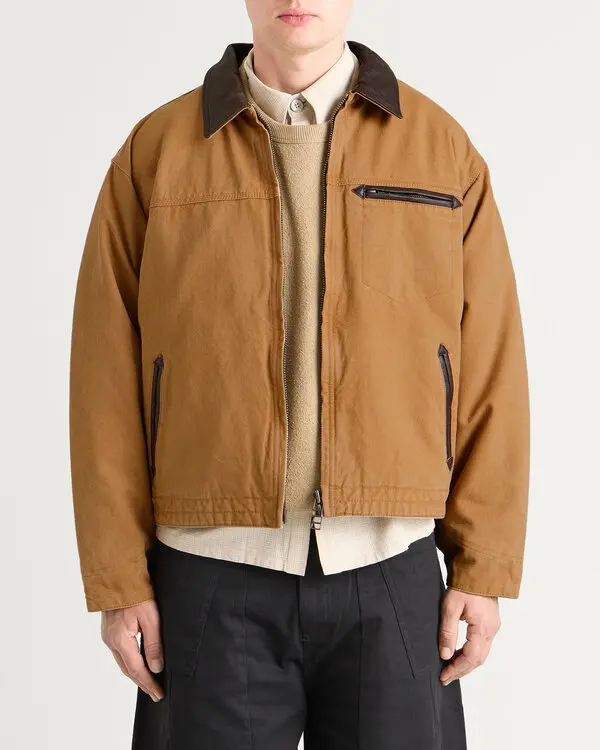 FRIZMWORKS Heavy Canvas Destroyed Work Jacket
