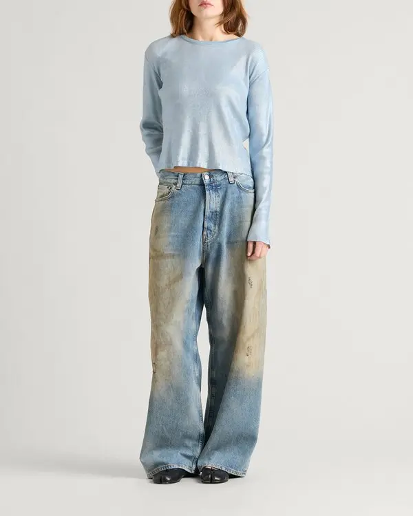 MAISON MARGIELA Foiled Longsleeve Top