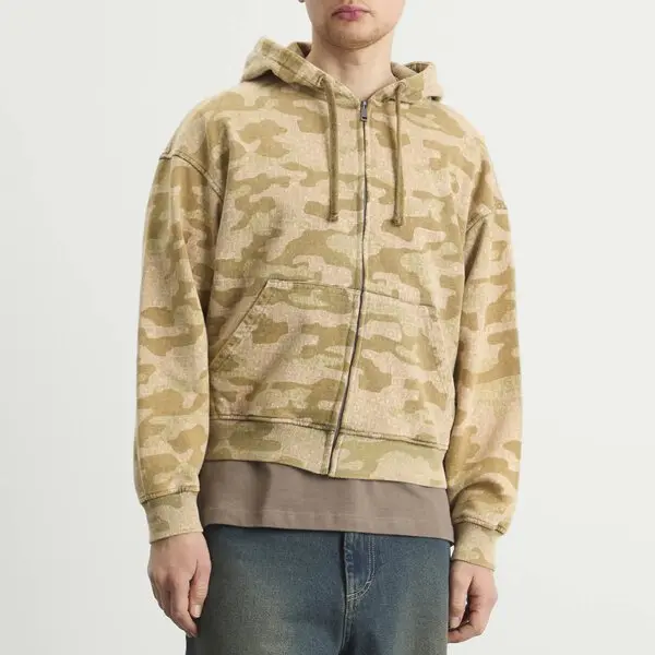 DAILY PAPER Boxy Zip Hoodie