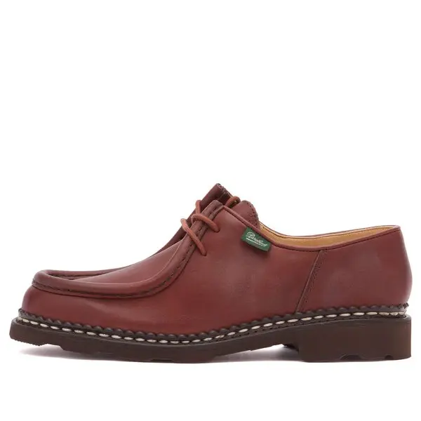 Paraboot Michael Leather Lace Up Derby Shoe - Brown