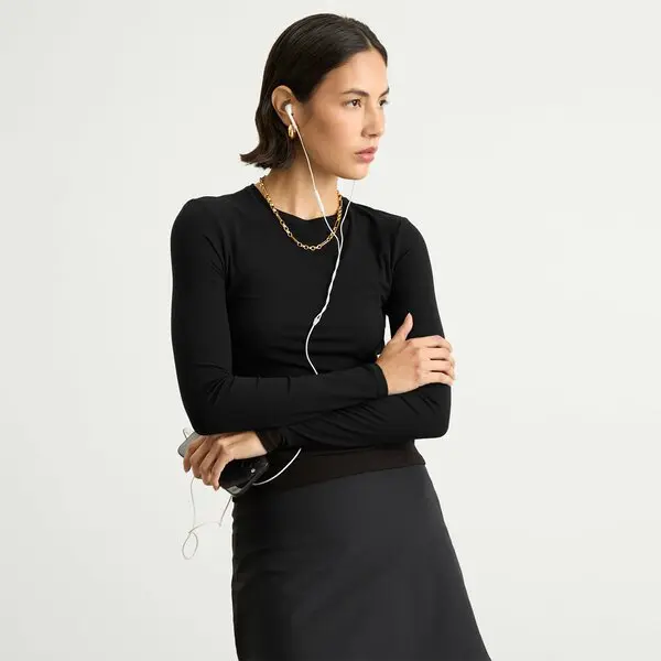 TALA 365 Long Sleeve Long Line T-shirt