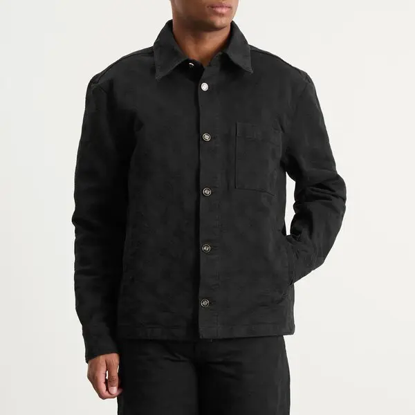 Casablanca Denim Monogram Shacket Jacket