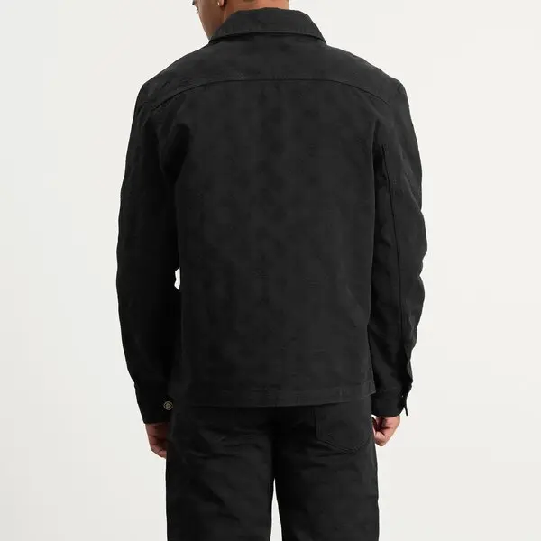 Casablanca Denim Monogram Shacket Jacket