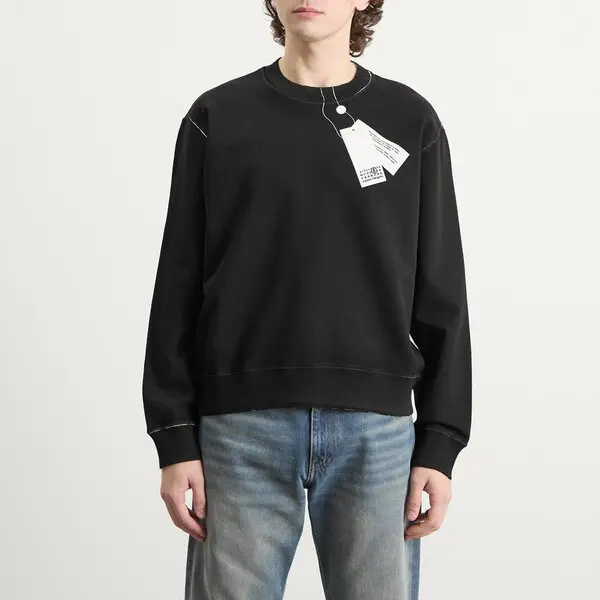MAISON MARGIELA Printed Tag Sweatshirt