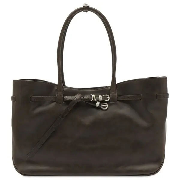 MARGESHERWOOD Grandma Used Bag Large - Sepia Pull-up