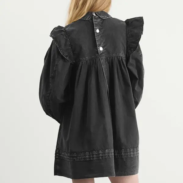 GANNI Mini Frill Dress