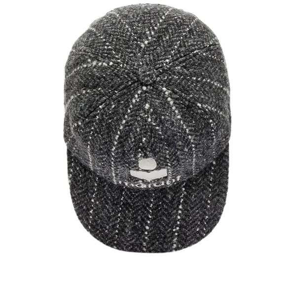 Isabel Marant Étoile Tyron Pinstripe Cap - Grey