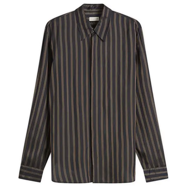 Dries Van Noten Stripe Cupro Shirt