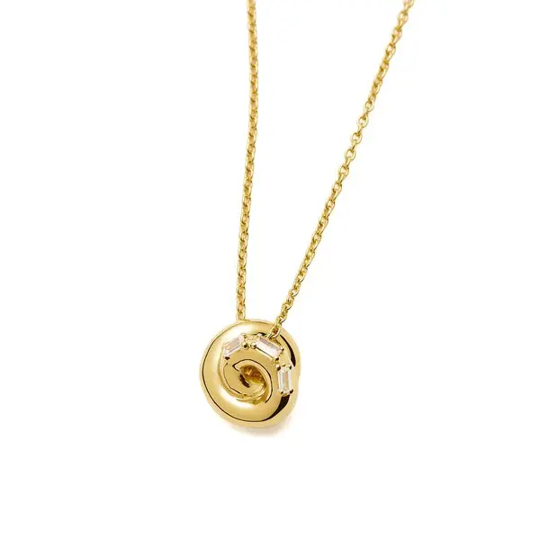 MISSOMA X Lucy Williams Pave Knot Pendant Necklace
