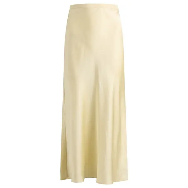 ANINE BING Bar Silk Skirt