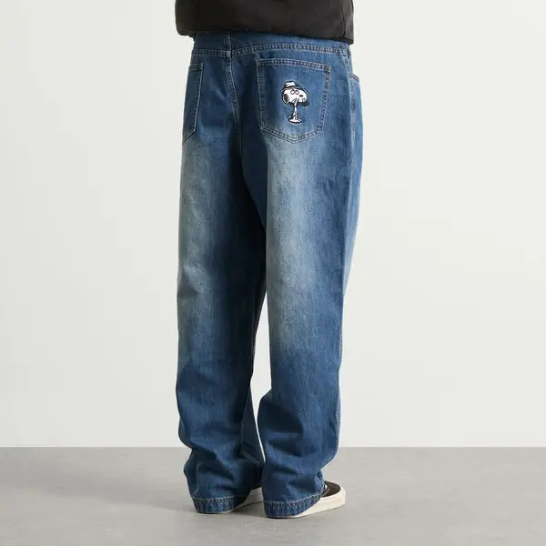 BUTTER GOODS X Peanuts Spike Denim Jeans