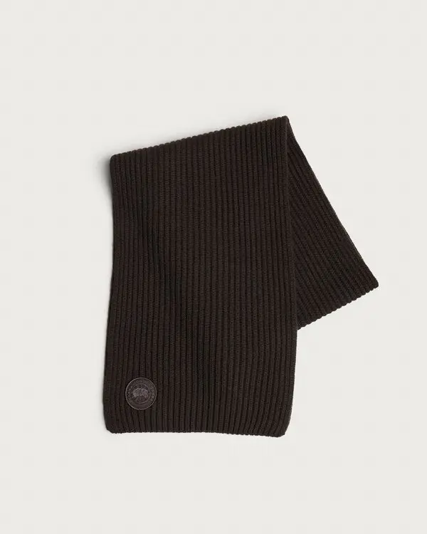 Canada Goose Cashmere Blend Rib Scarf