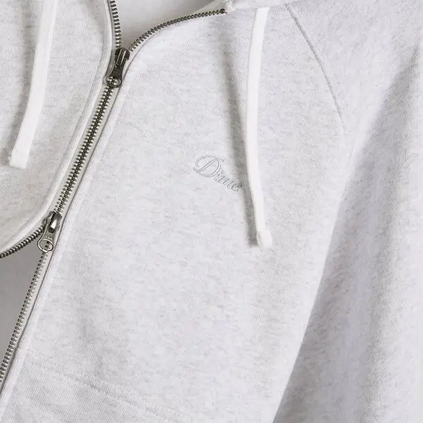 DIME Cursive Logo Zip Hoodie