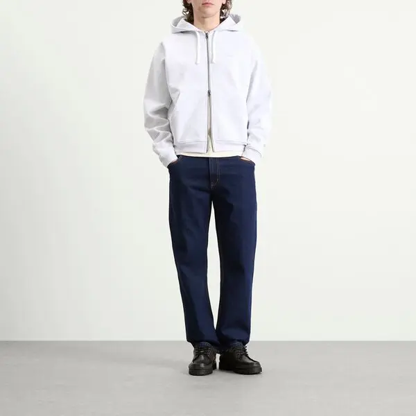 DIME Cursive Logo Zip Hoodie