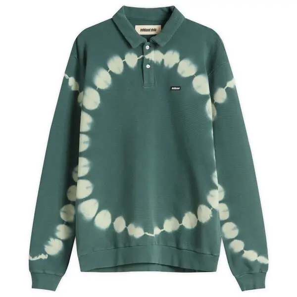 METALWOOD STUDIO Mini Metal Logo Thermal Polo - Marine