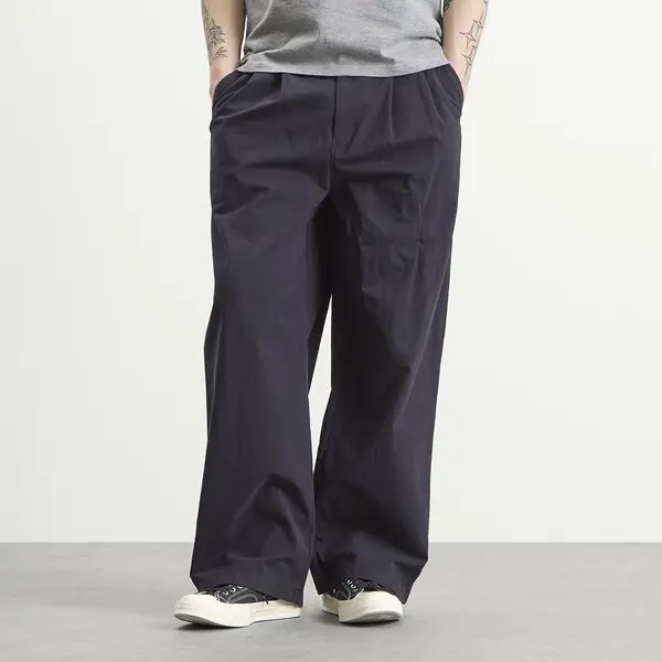 DANTON Double Pleat Easy Pants