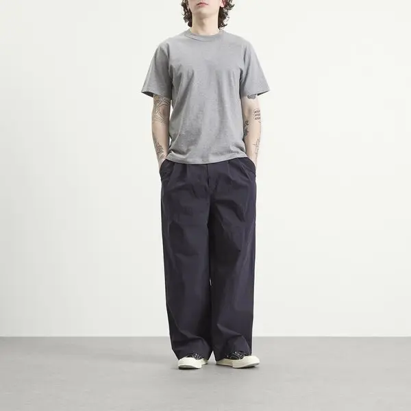DANTON Double Pleat Easy Pants
