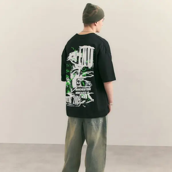 END. Shredded Gig Poster T-shirt