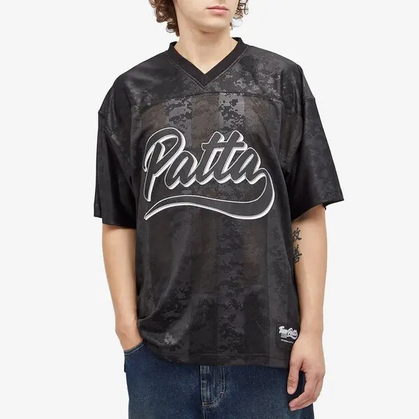 PATTA Digi Lobi Mesh Football Jersey T-shirt